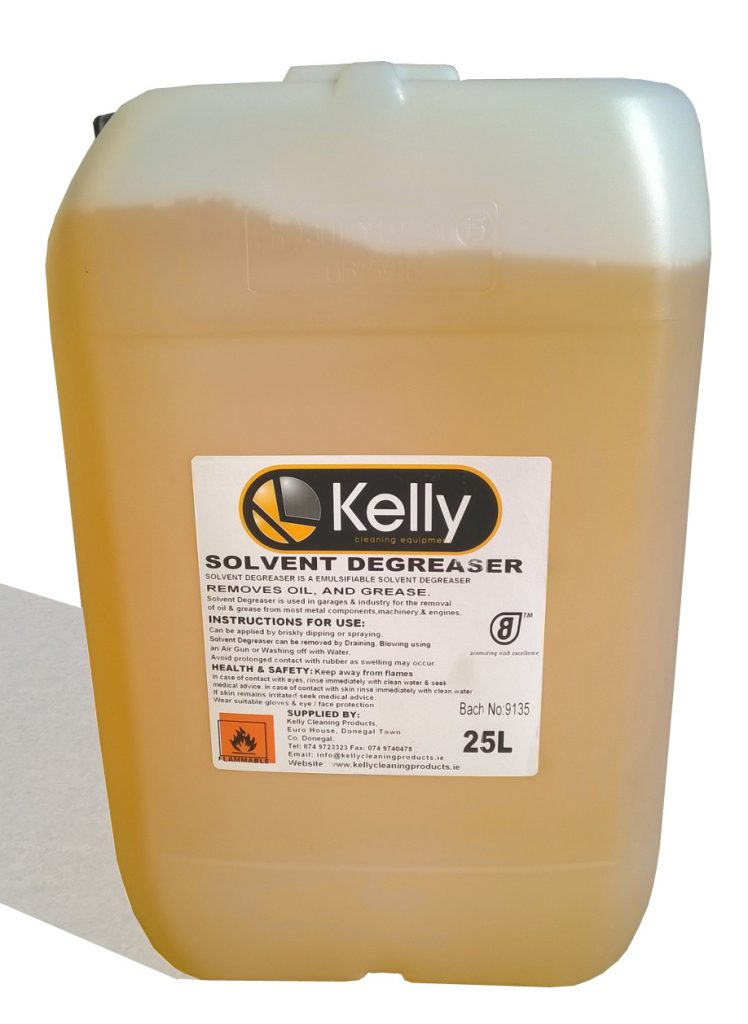 Solvent Degreaser (25 Litres) - Kelly Cleaning Equipment
